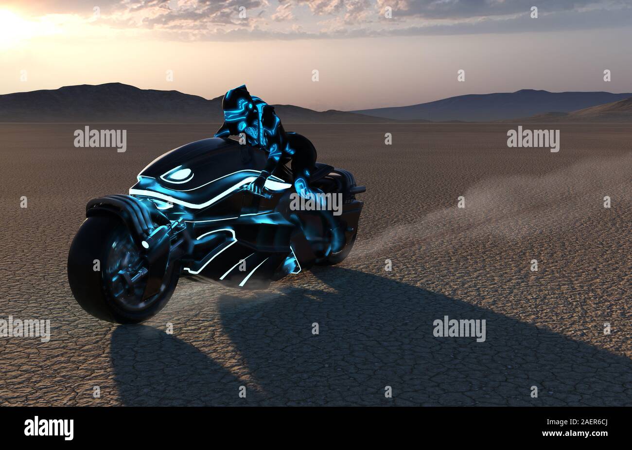 High Tech Motorcycle