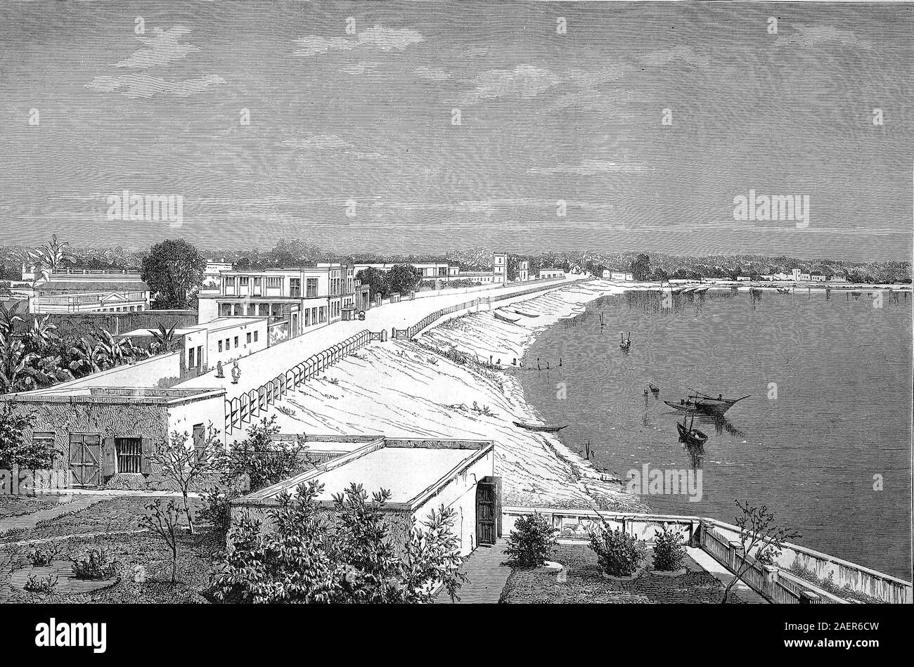 Chandannagar, Chandannagore, Chandernagor, city in the Hooghly district ...