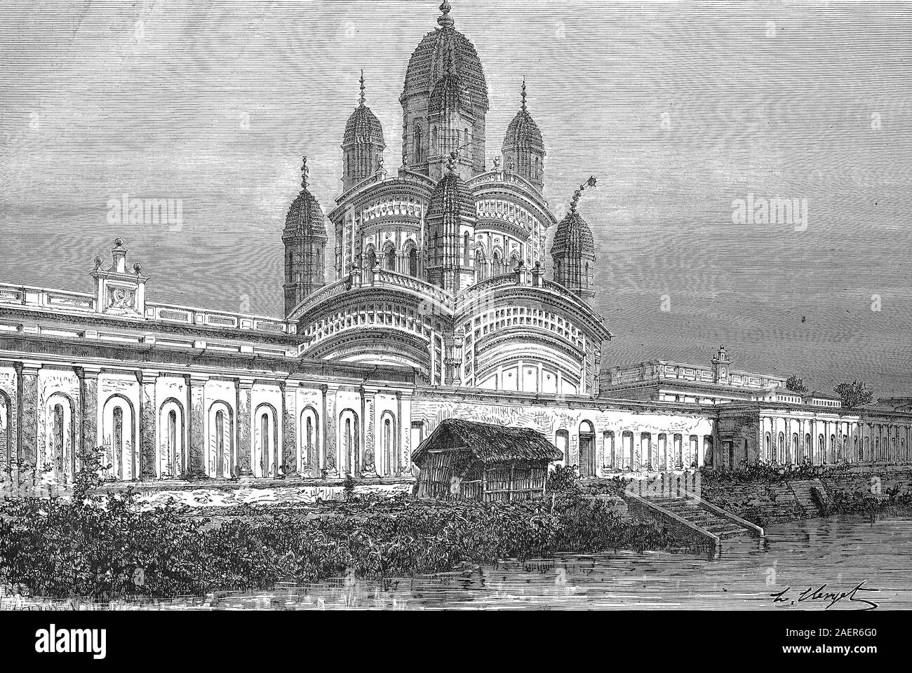 Calcutta india 19th century hi-res stock photography and images - Alamy