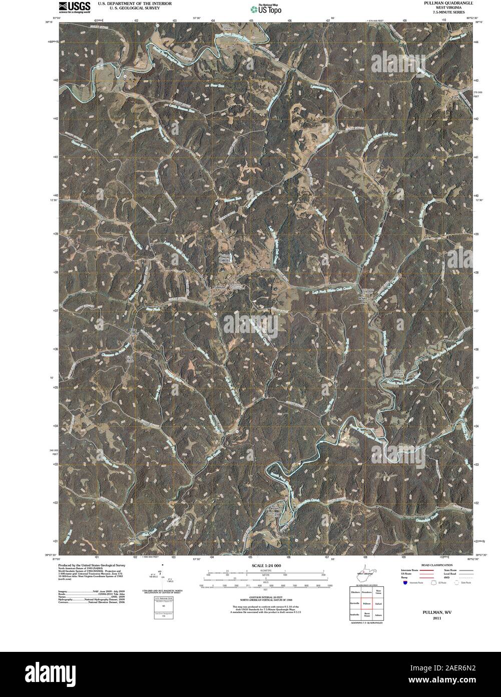 WV Pullman 20110125 TM Stock Photo - Alamy
