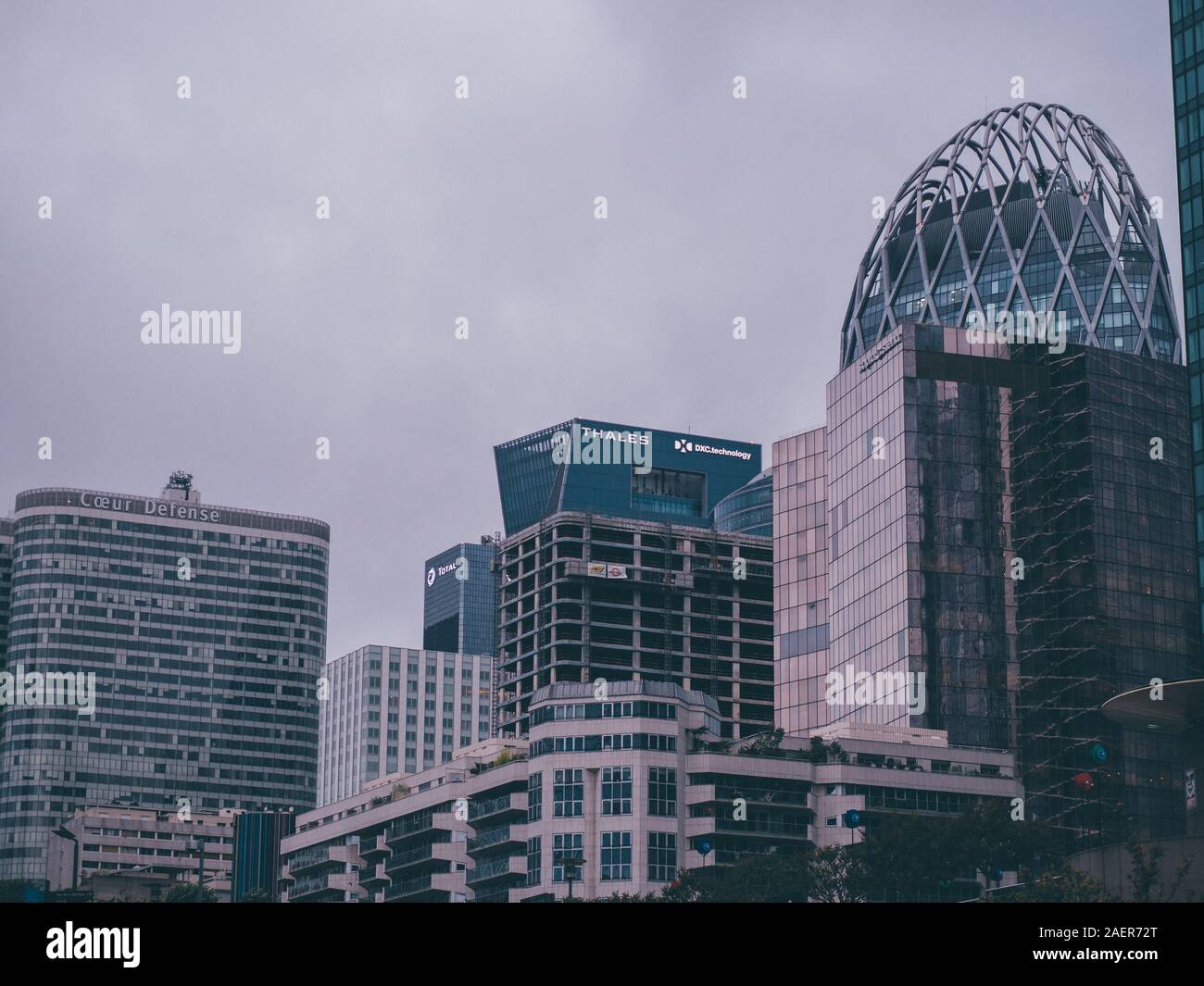 Skyscrapers of La Defense District in Paris, France Stock Photo - Alamy