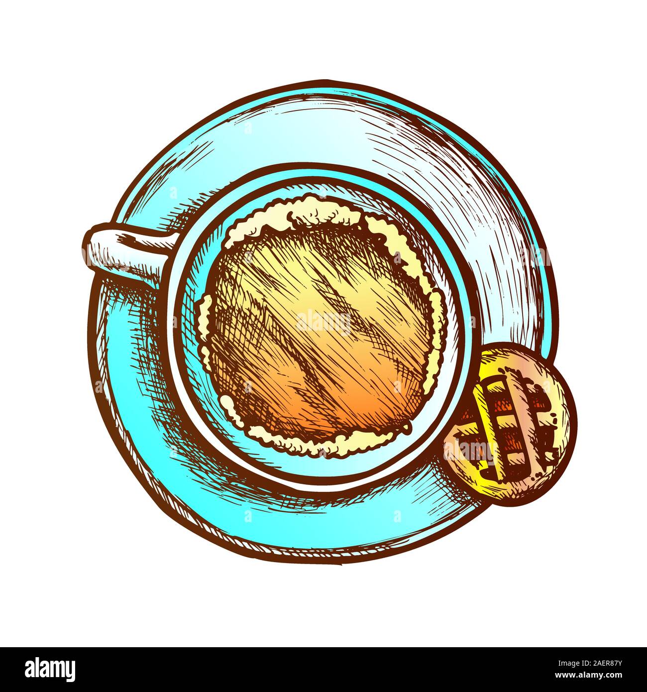Cookie retro Stock Vector Images - Alamy