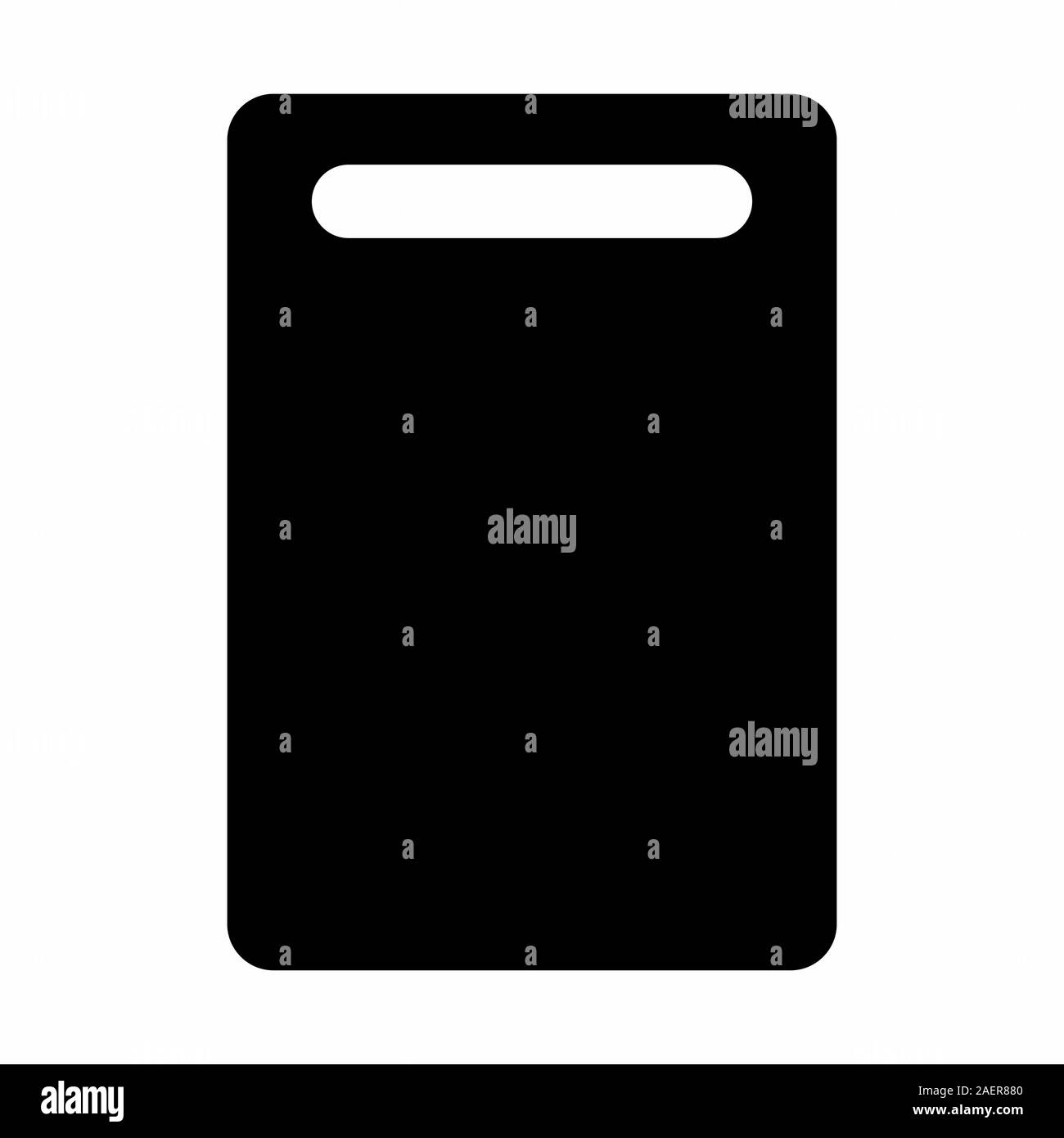 Food cutting flat design Black and White Stock Photos & Images - Alamy