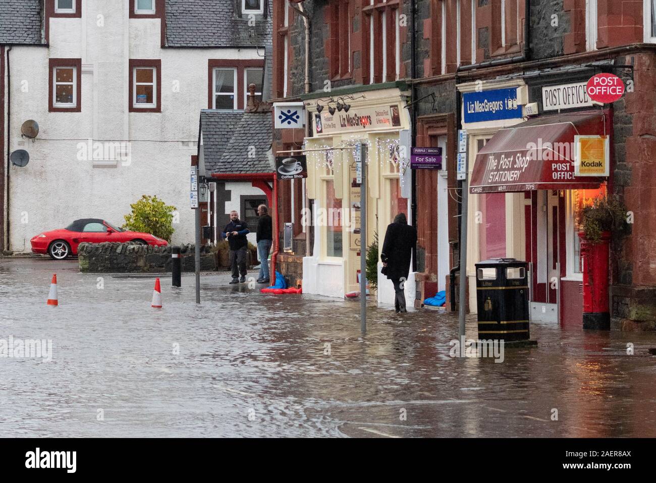 Aberfoyle, Stirlingshire, Scotland, UK. 10th Dec, 2019. UK weather ...