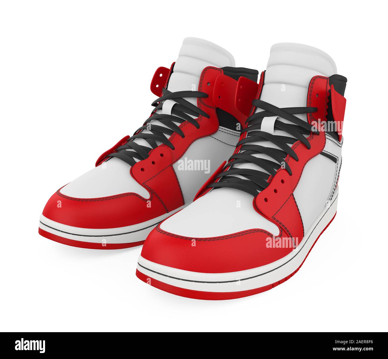 Sneakers Shoe Isolated Stock Photo - Alamy