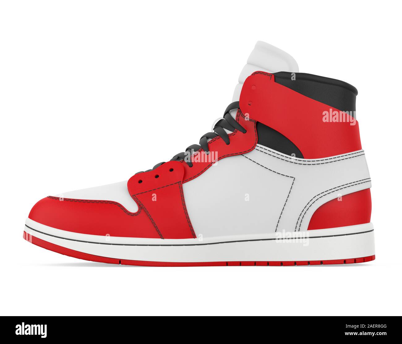 Sneakers Shoe Isolated Stock Photo - Alamy
