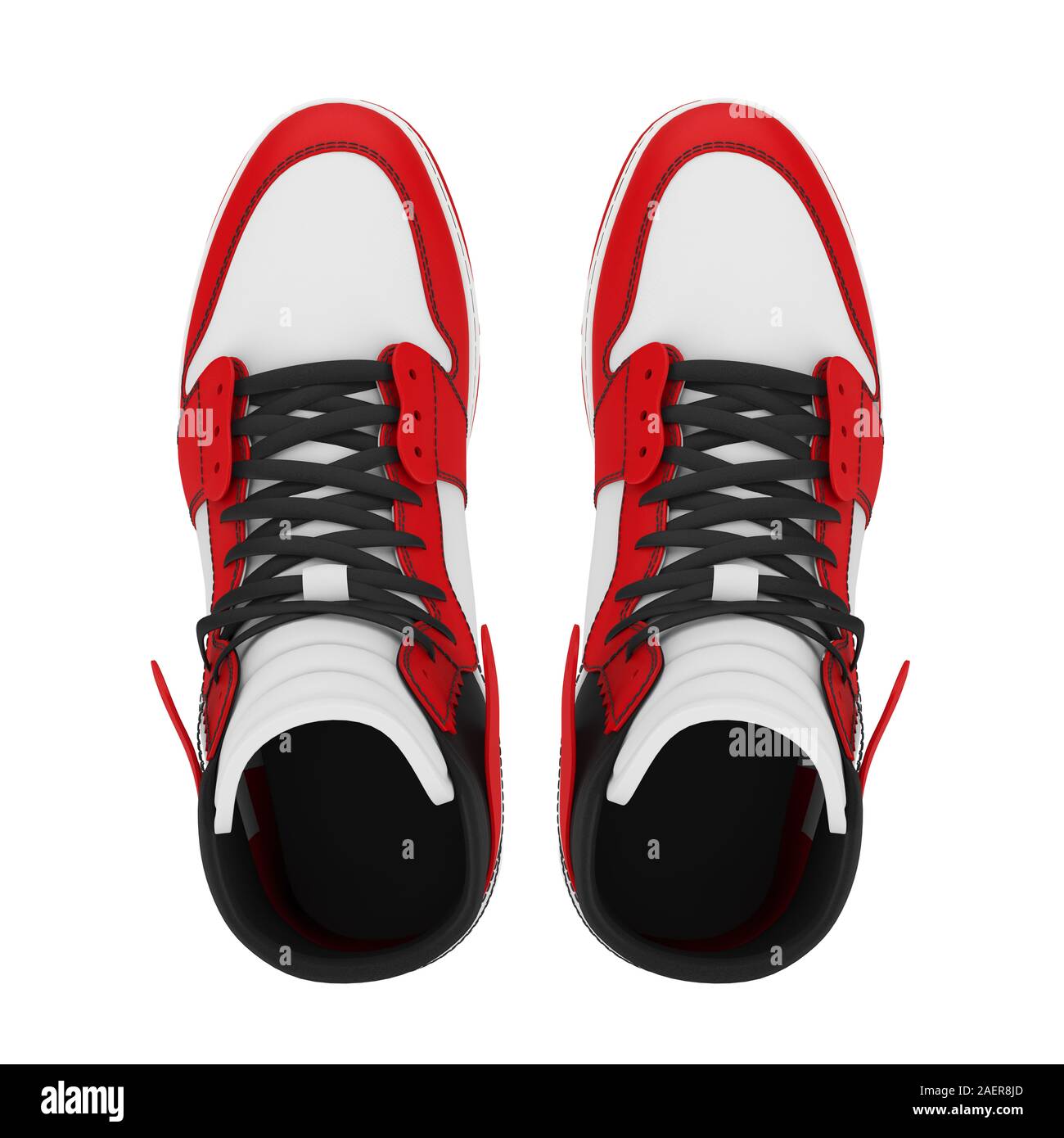 Foot running shoe Cut Out Stock Images & Pictures - Alamy