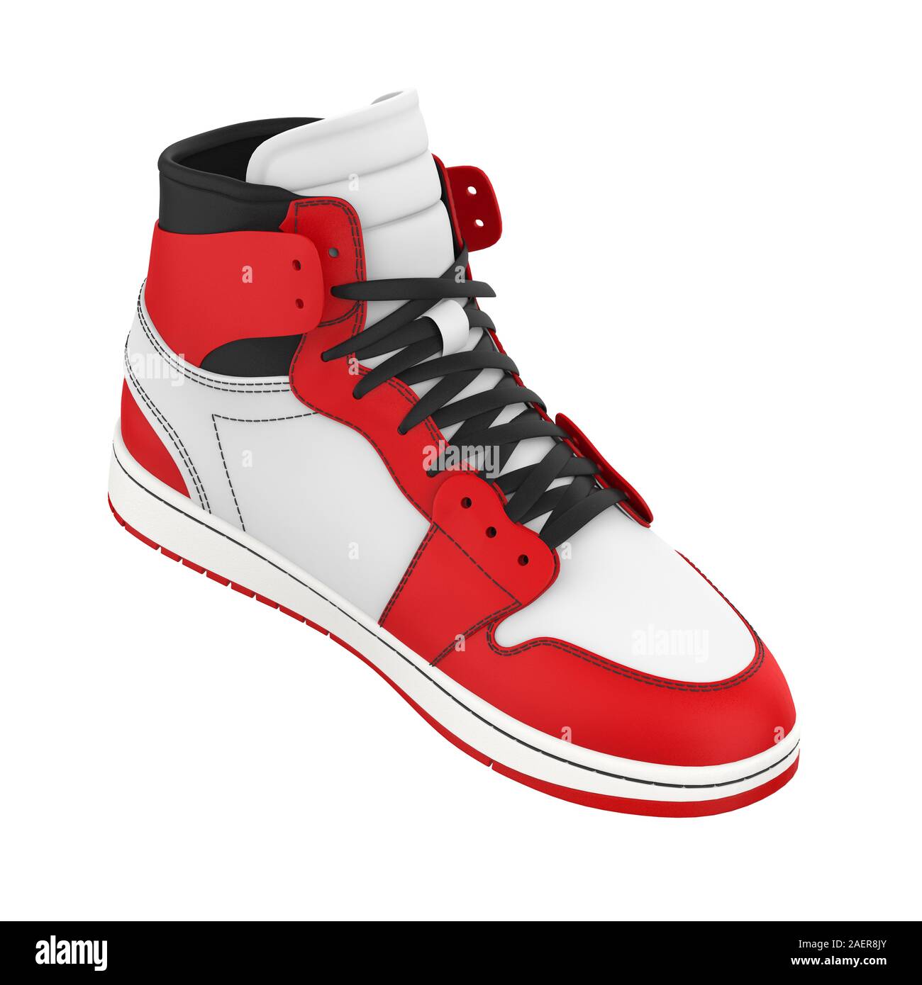 Sneakers Shoe Isolated Stock Photo - Alamy