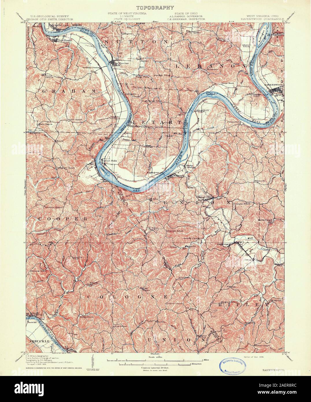 Map of ravenswood hi-res stock photography and images - Alamy