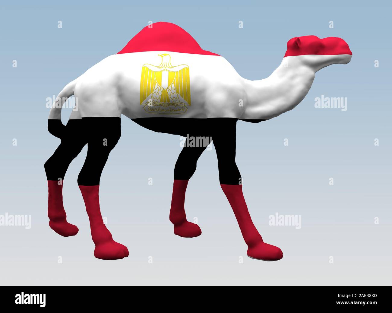 Camel painted egypt hi-res stock photography and images - Alamy