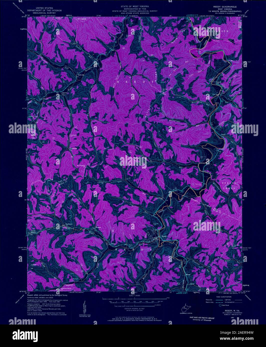 Reedy map hi-res stock photography and images - Alamy