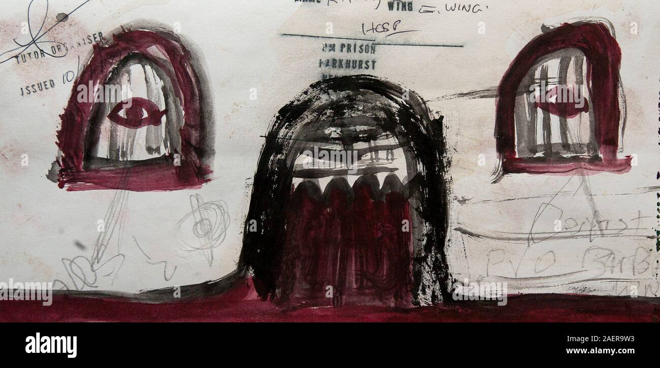 Artwork and paintings by Ronnie and Reggie Kray aka The Kray Twins ...