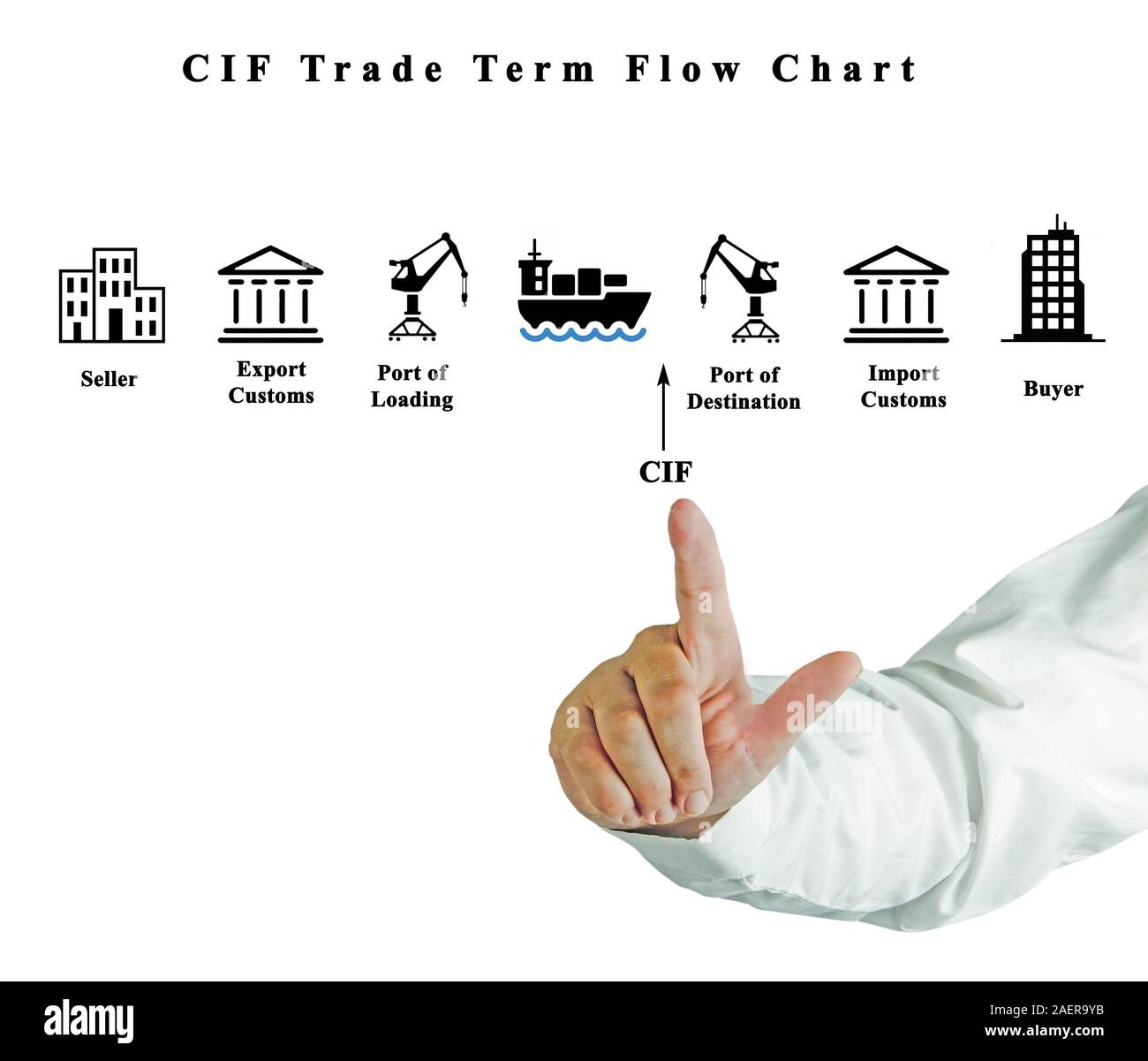 Insurance shipping business chart hi-res stock photography and images ...