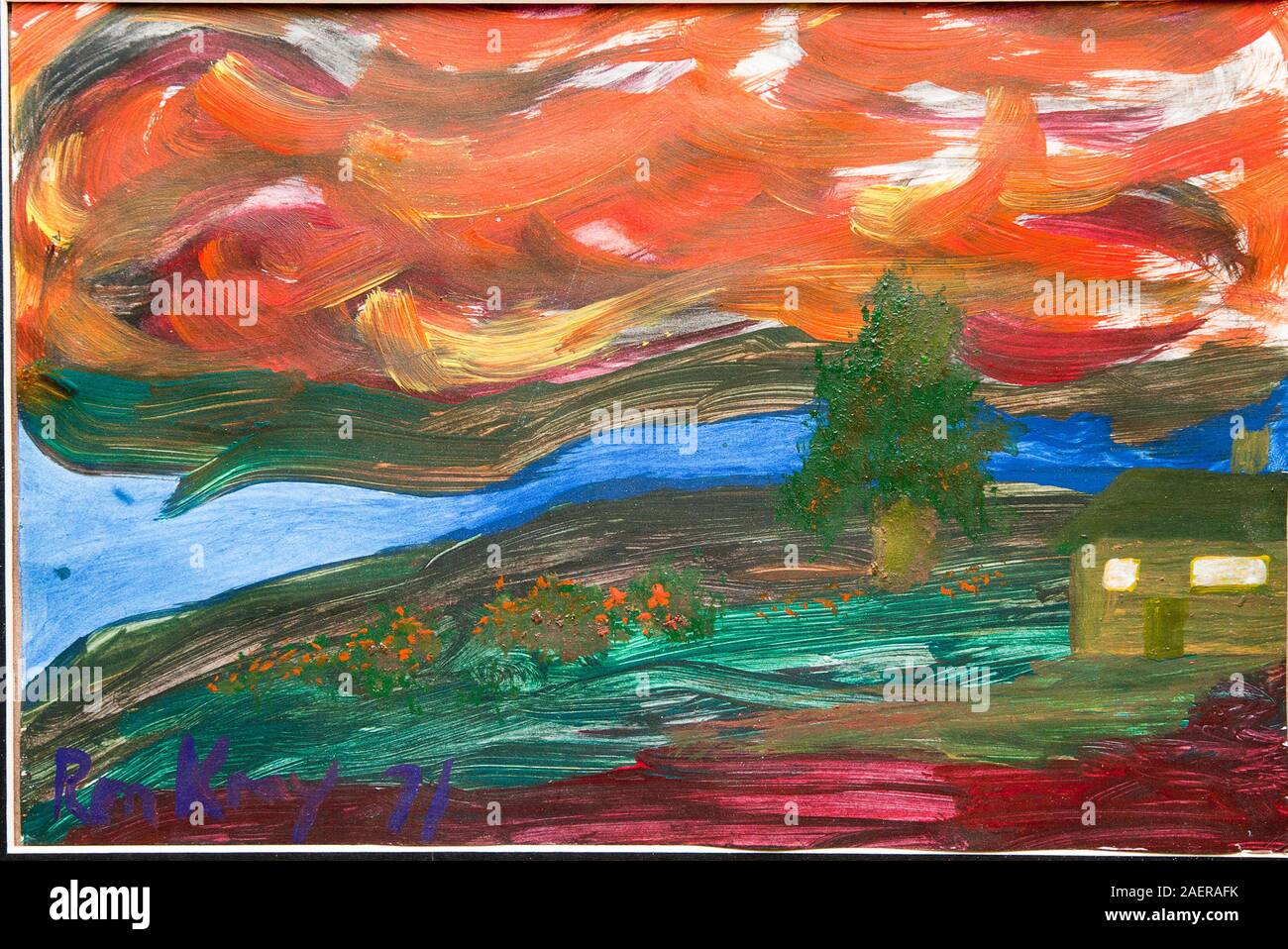 Artwork and paintings by Ronnie and Reggie Kray aka The Kray Twins ...