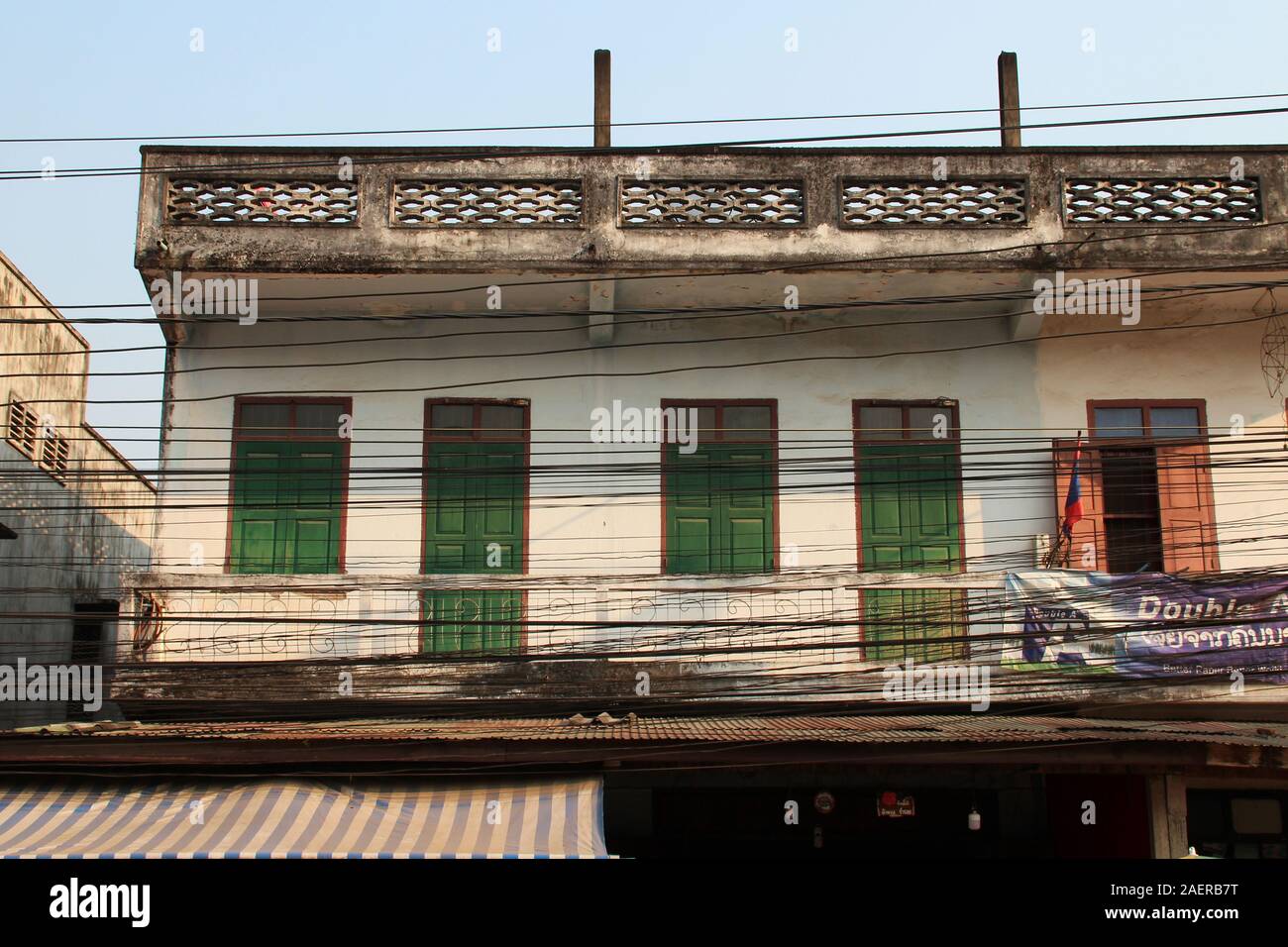 buildings in luang prabang (laos Stock Photo - Alamy