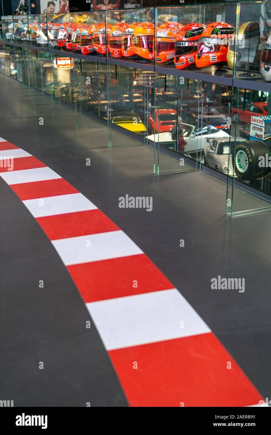 The Michael Schumacher collection at Motorworld in Cologne, Germany ...