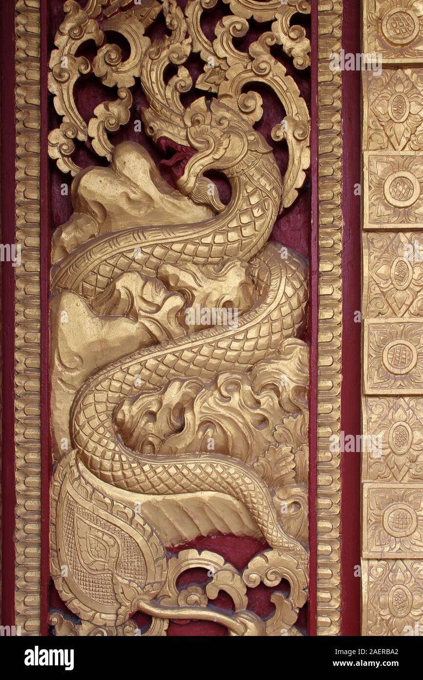 Wat manorom temple hi-res stock photography and images - Alamy