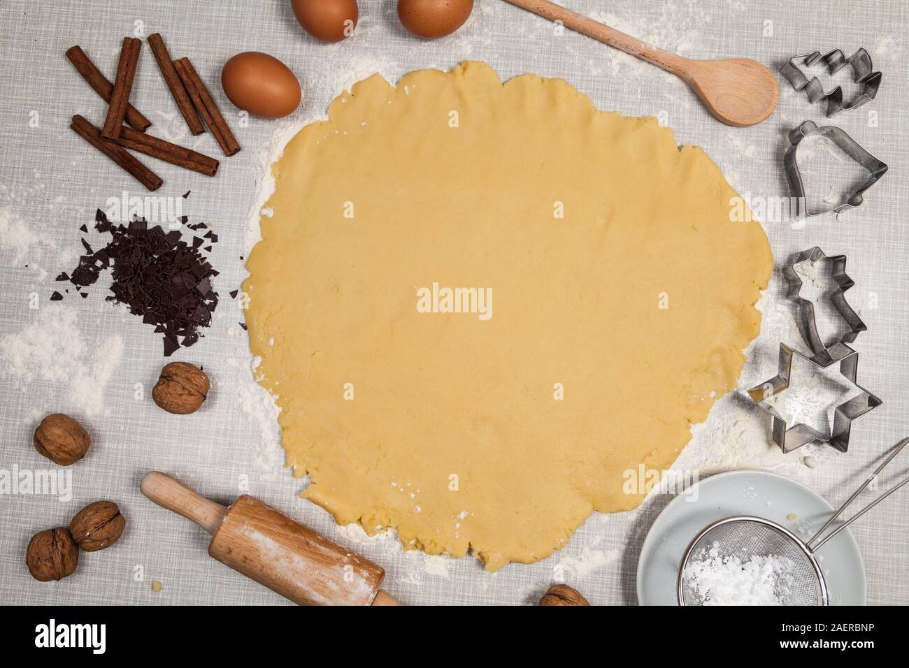 Family home bakery Stock Photo - Alamy