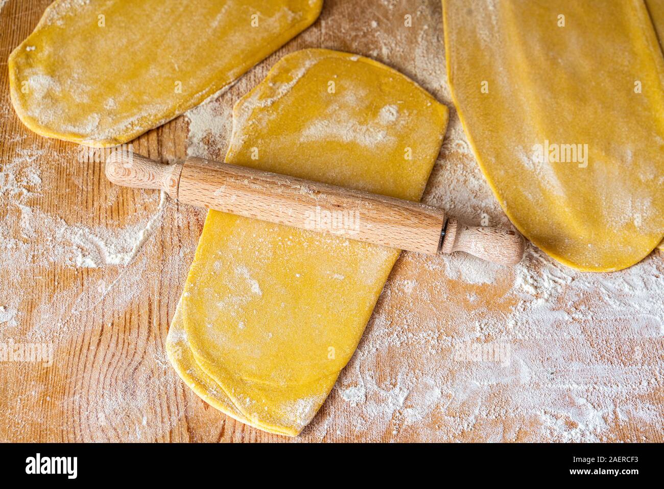Making fresh pasta egg hi-res stock photography and images - Alamy