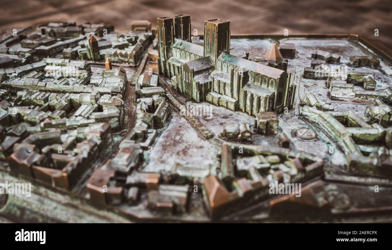 Model of York Minster, York, UK Stock Photo - Alamy