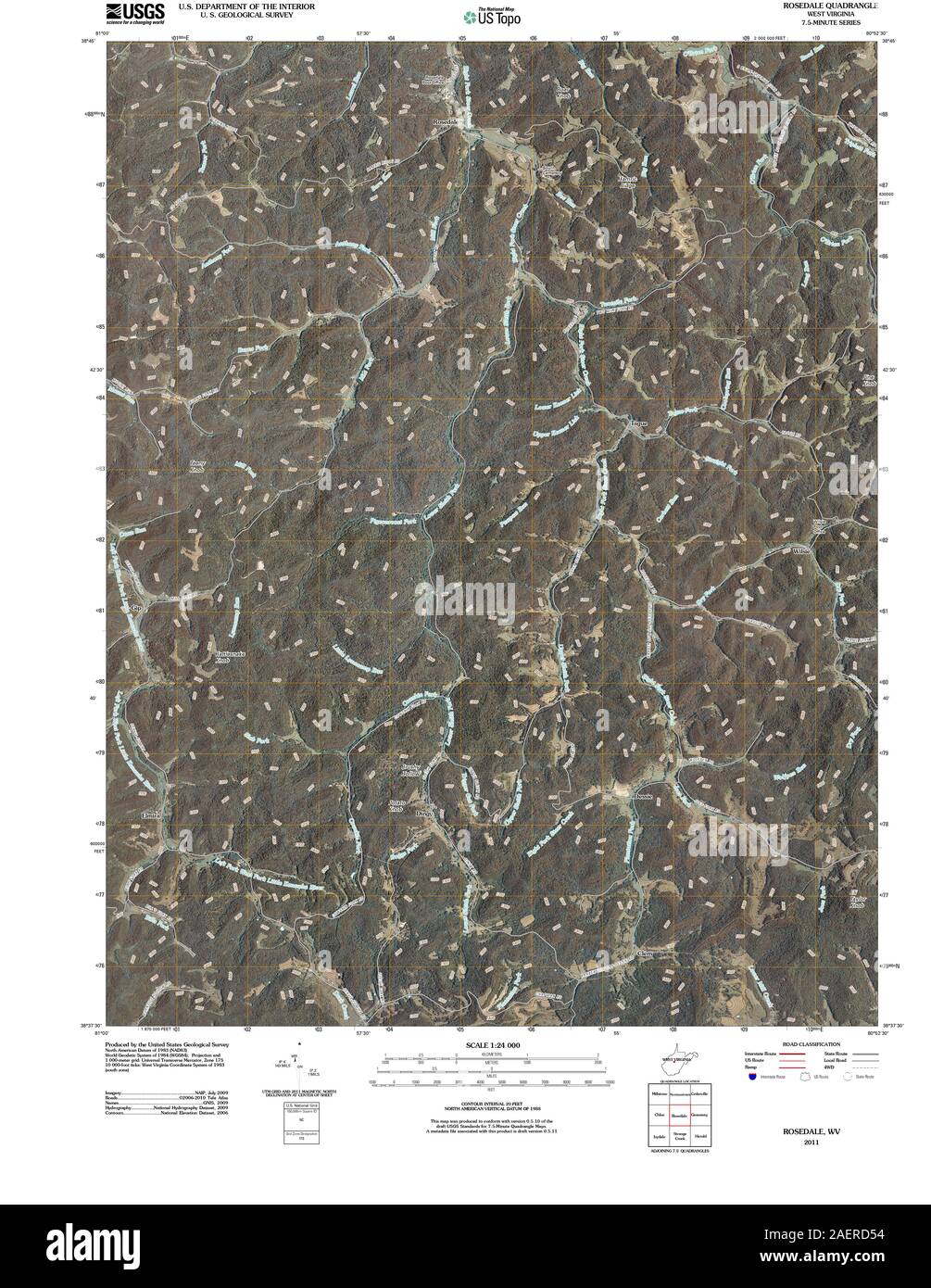 Rosedale map Cut Out Stock Images & Pictures - Alamy