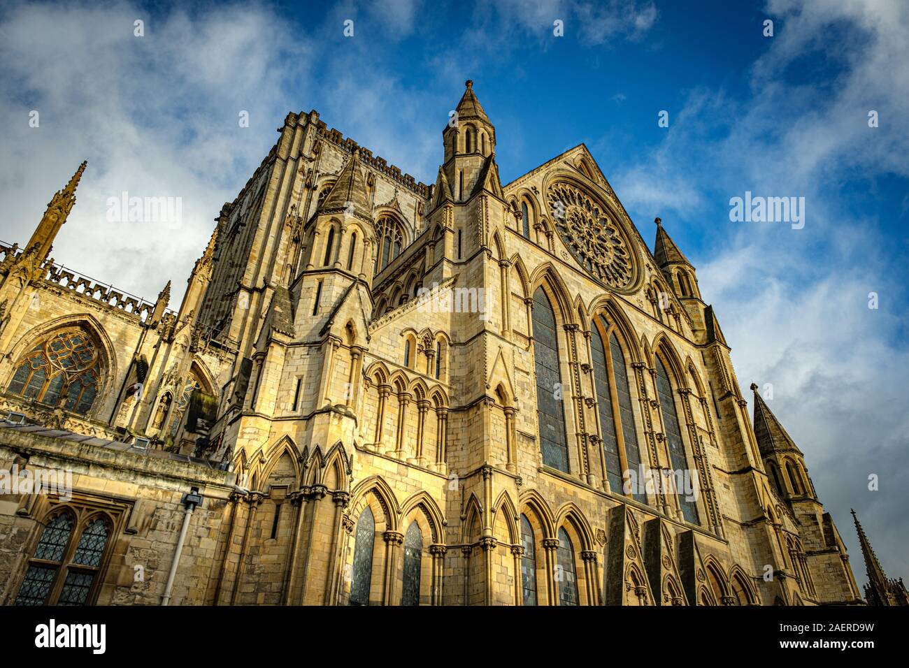 York Minster Rose Window, York, UK Stock Photo - Alamy