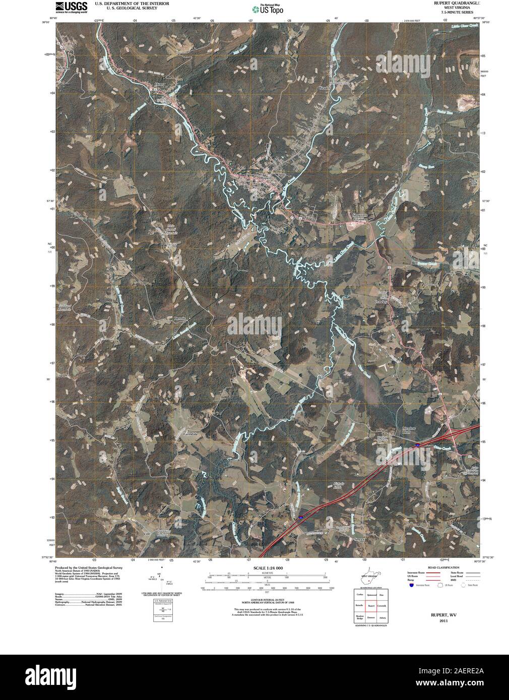 Map of rupert Cut Out Stock Images & Pictures - Alamy