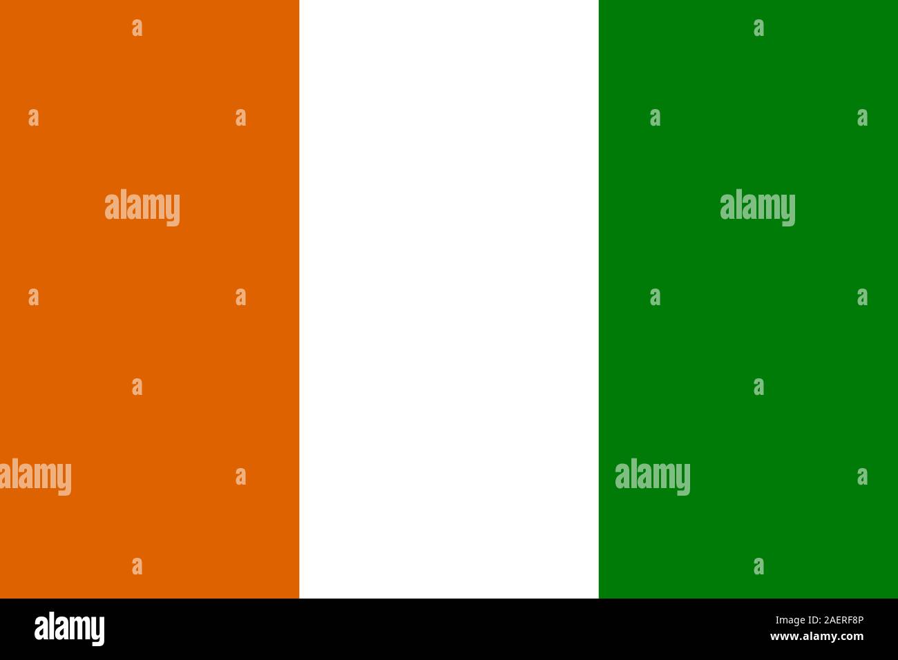 Ivory Coast national flag vector. Perfect for business concepts, banner ...