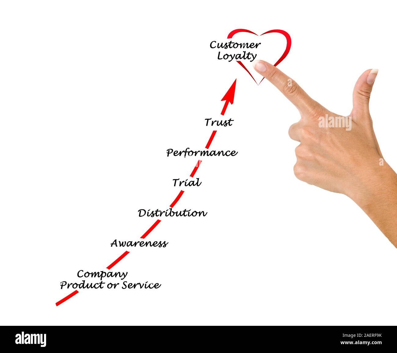 Customer loyalty client Cut Out Stock Images & Pictures - Alamy