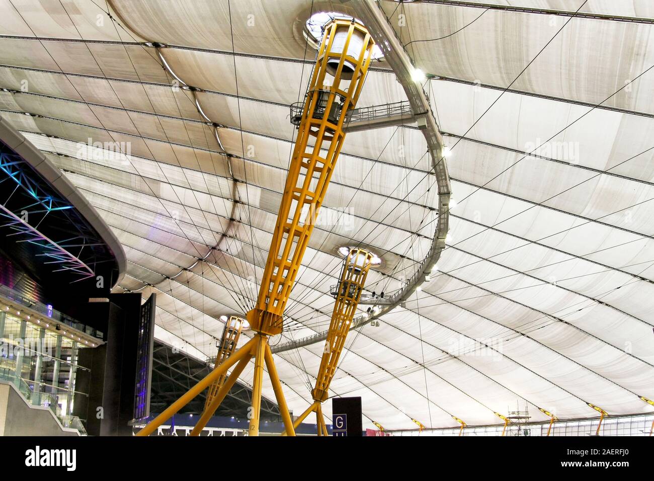 Big supporting pillars column for construction dome Stock Photo - Alamy
