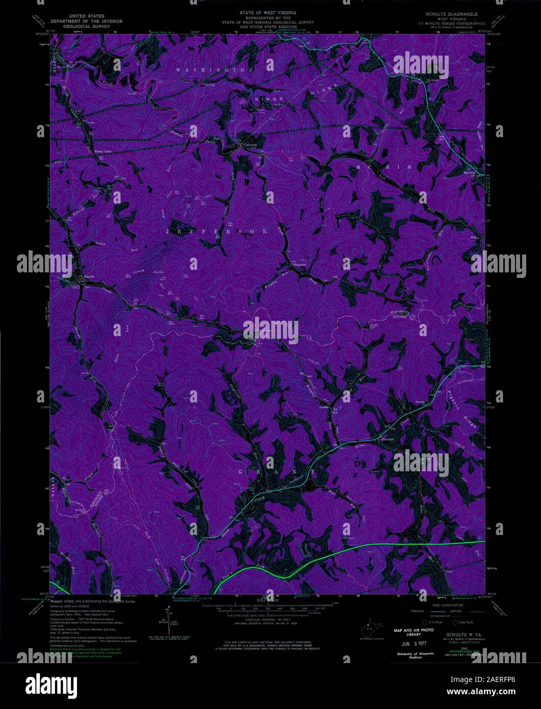 Schultz map hi-res stock photography and images - Alamy