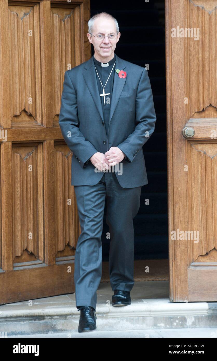 The New Archbishop of Canterbury Justin Welby takes up residency at ...