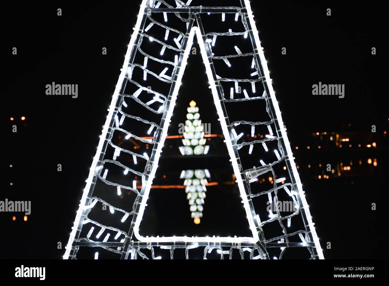 Triangle tree hi-res stock photography and images - Alamy