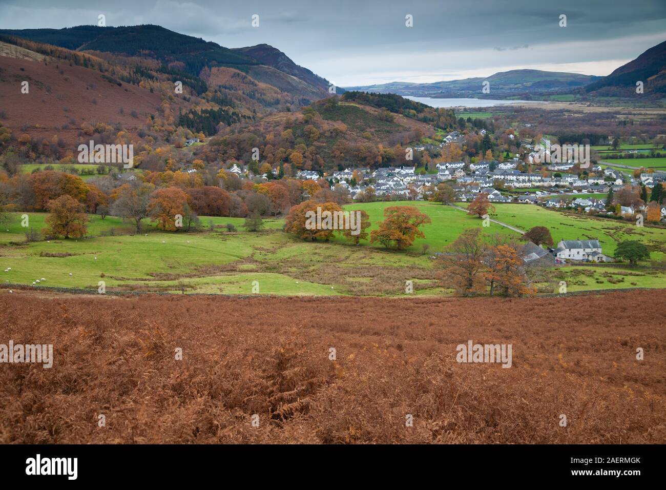 Bassenthwaite village lake district hi-res stock photography and images ...