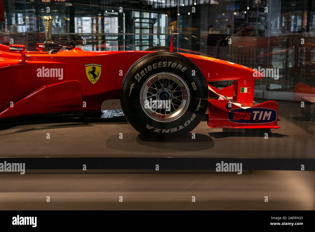 The Michael Schumacher collection at Motorworld in Cologne, Germany ...