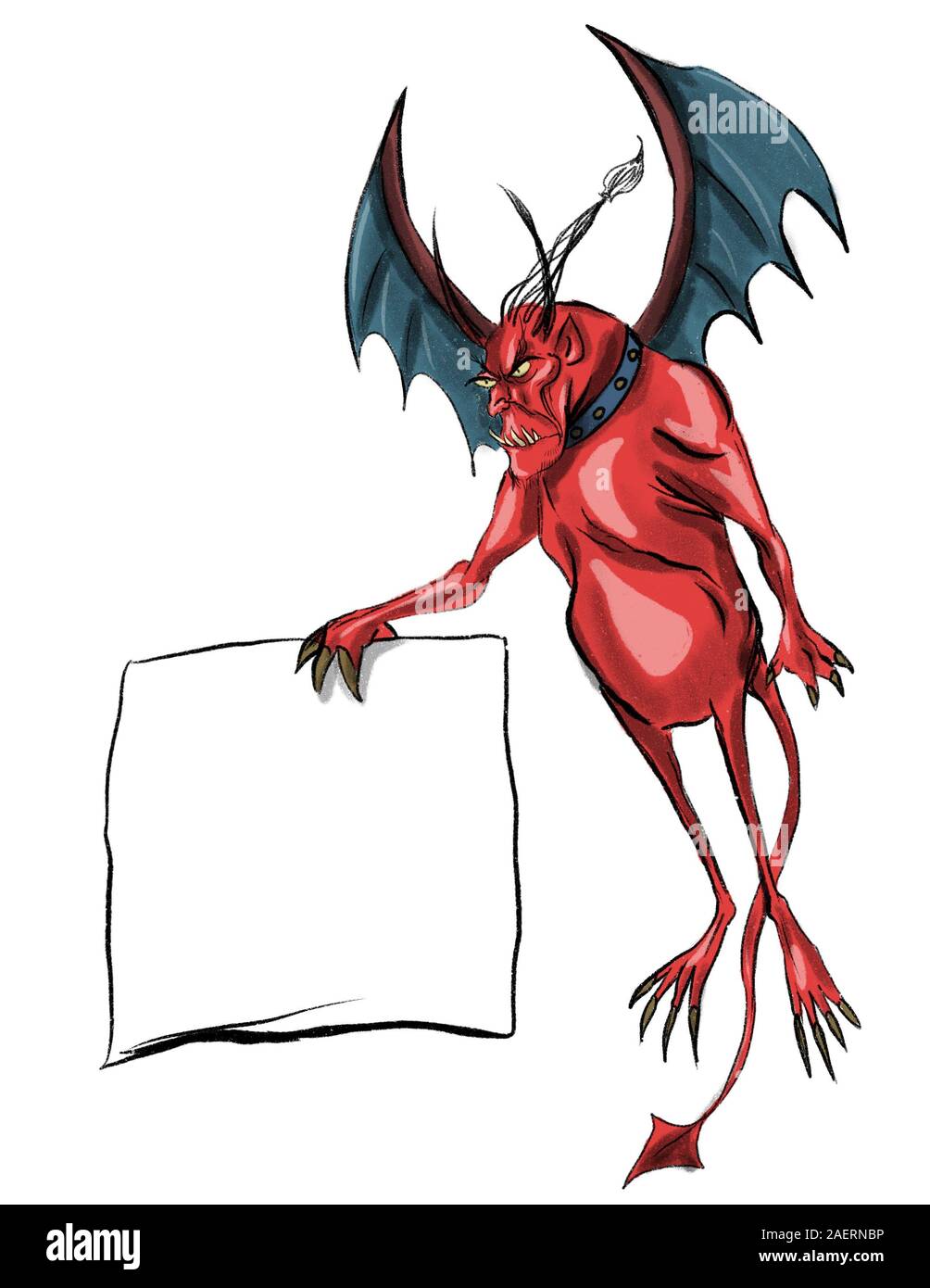 Fire tail devil hi-res stock photography and images - Alamy