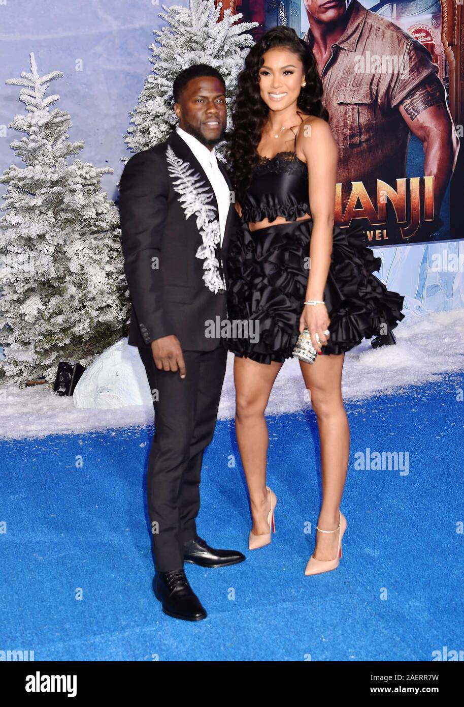 HOLLYWOOD, CA - DECEMBER 09: Kevin Hart (L) and Eniko Parrish attend ...