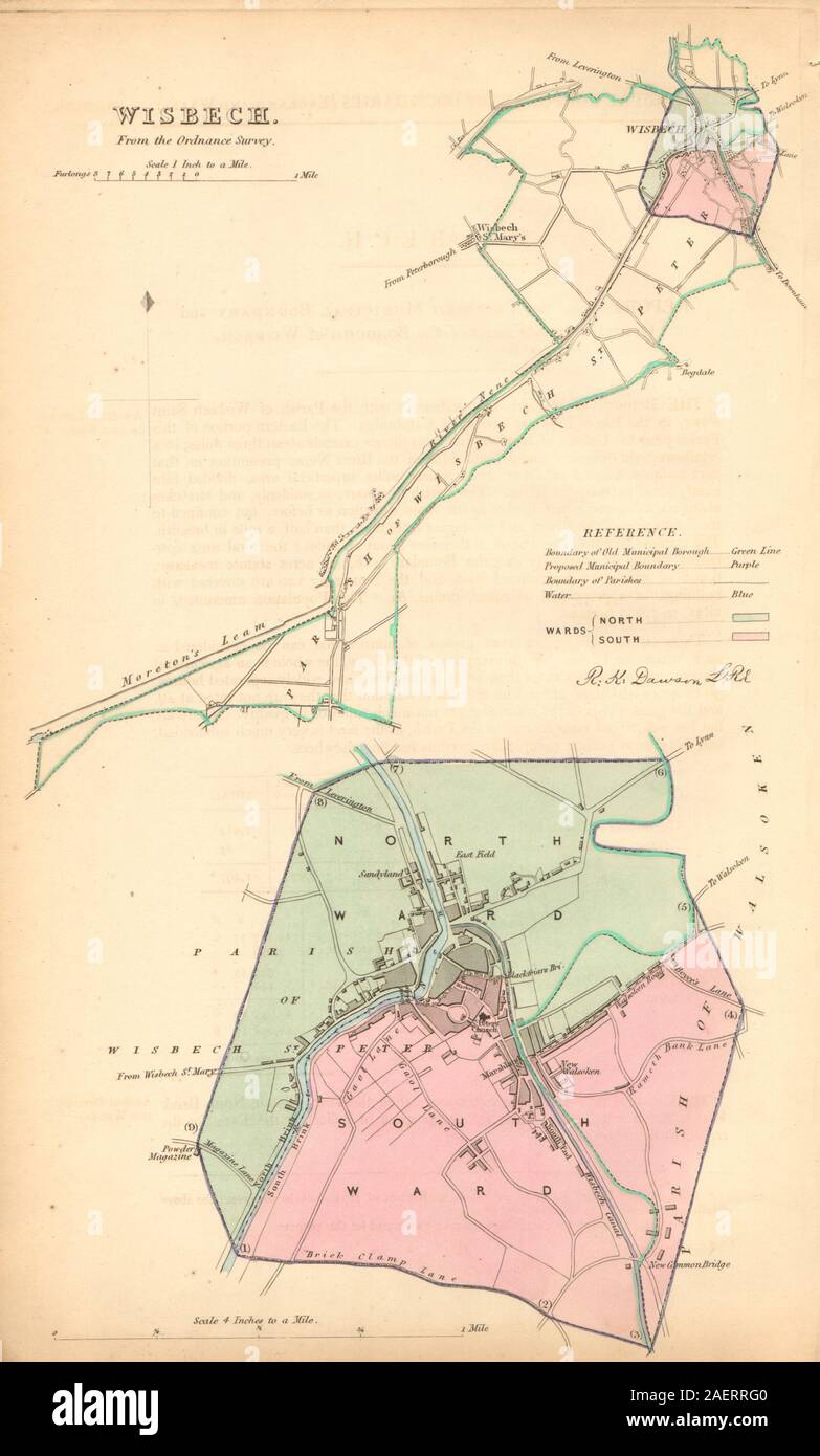 Wisbech Map High Resolution Stock Photography and Images - Alamy