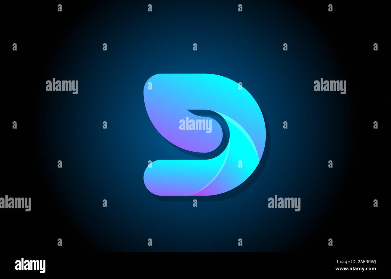 blue gradient logo g alphabet letter design icon for company. Suitable ...