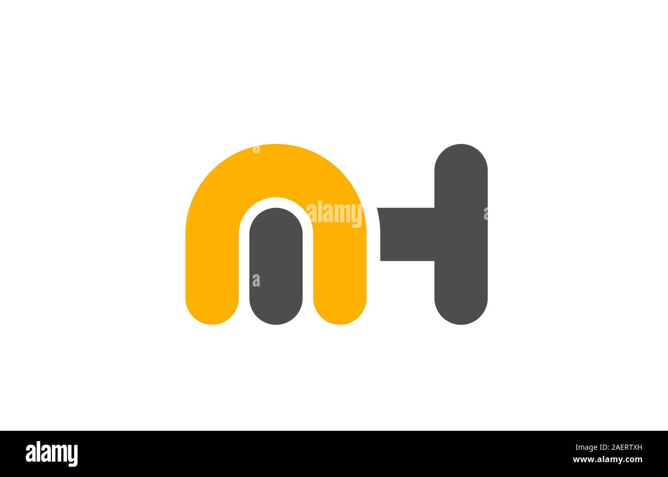 Mh logotype hi-res stock photography and images - Alamy
