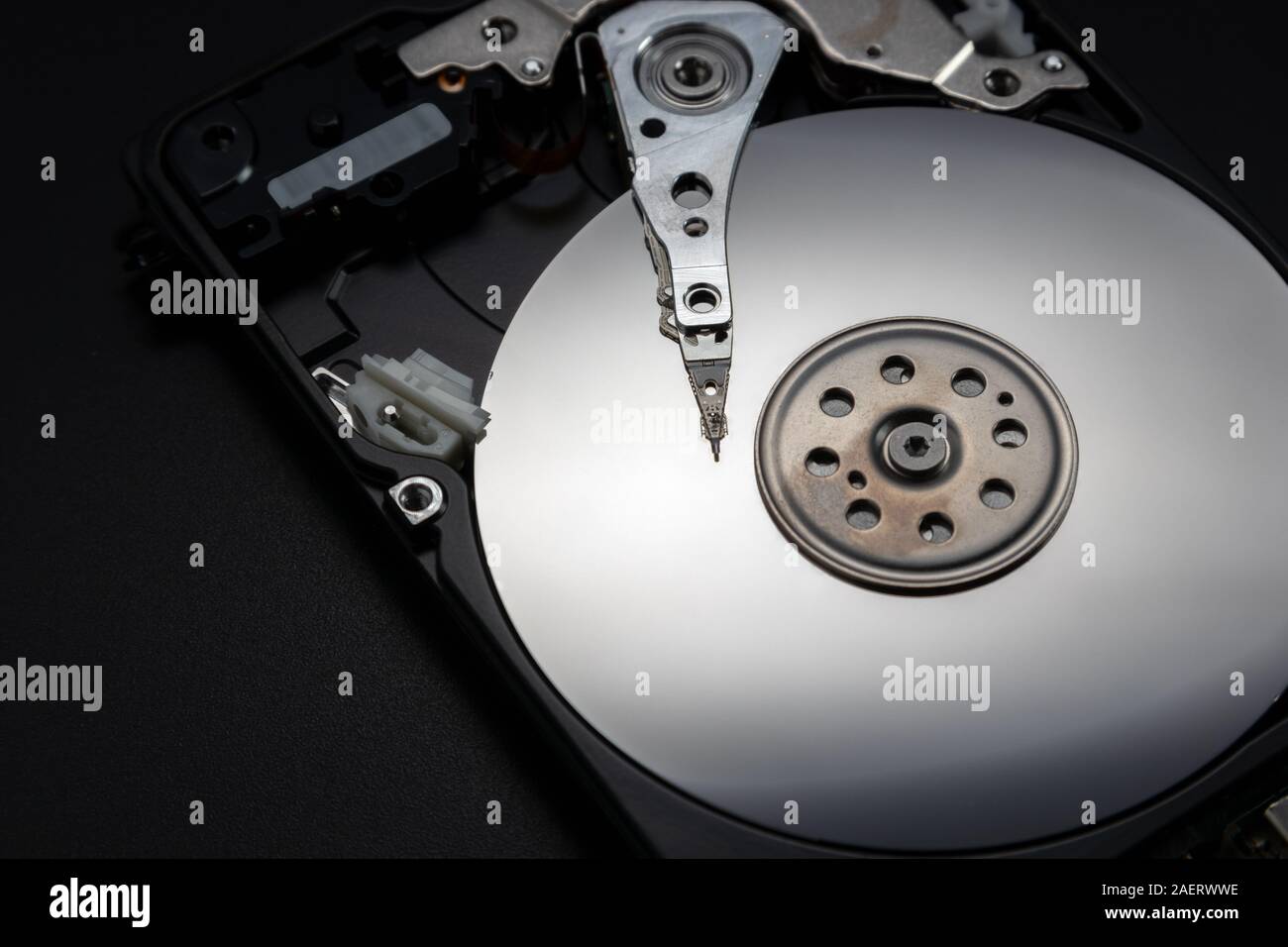 Open hard disk drive. The concept of data storage Stock Photo - Alamy