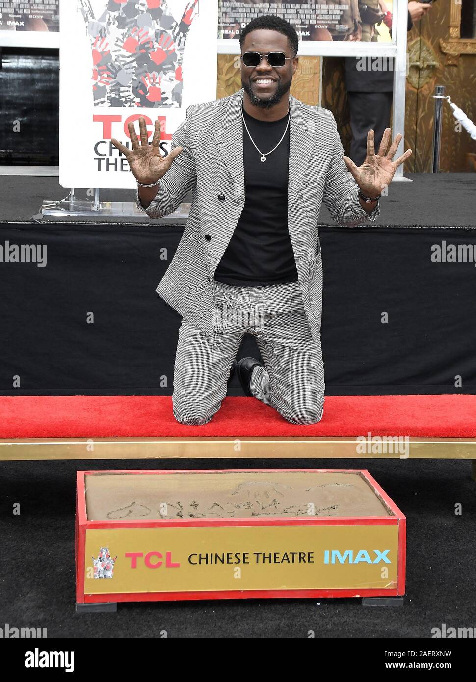 Los Angeles, USA. 10th Dec, 2019. Kevin Hart Hands & Footprints ...