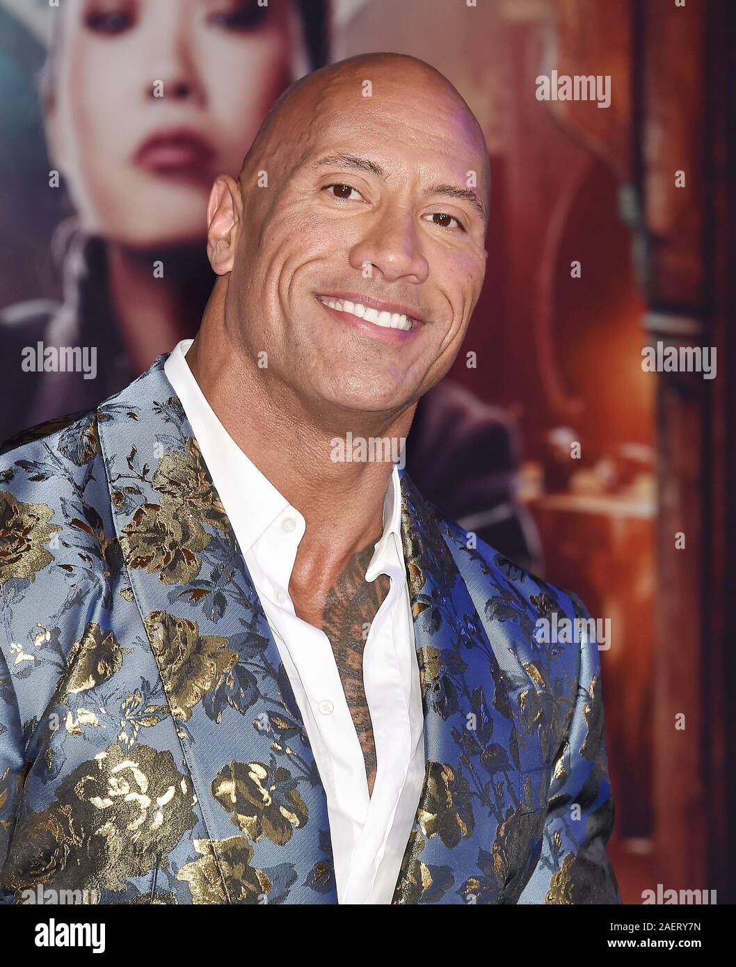 HOLLYWOOD, CA - DECEMBER 09: Dwayne Johnson attends the premiere of ...