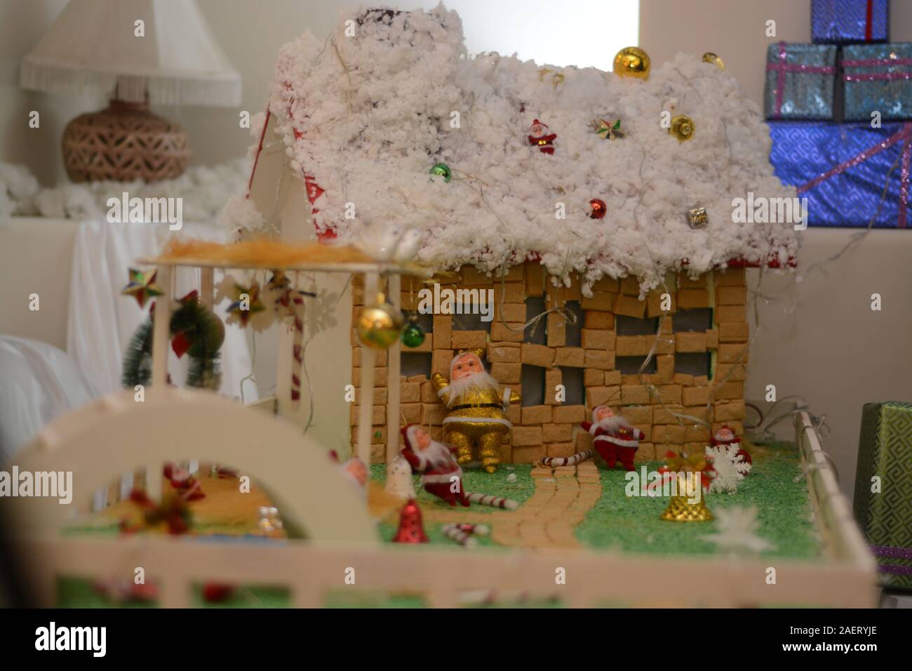 QUETTA, PAKISTAN. Dec 10-2019: A view of the Christmas during ceremony ...