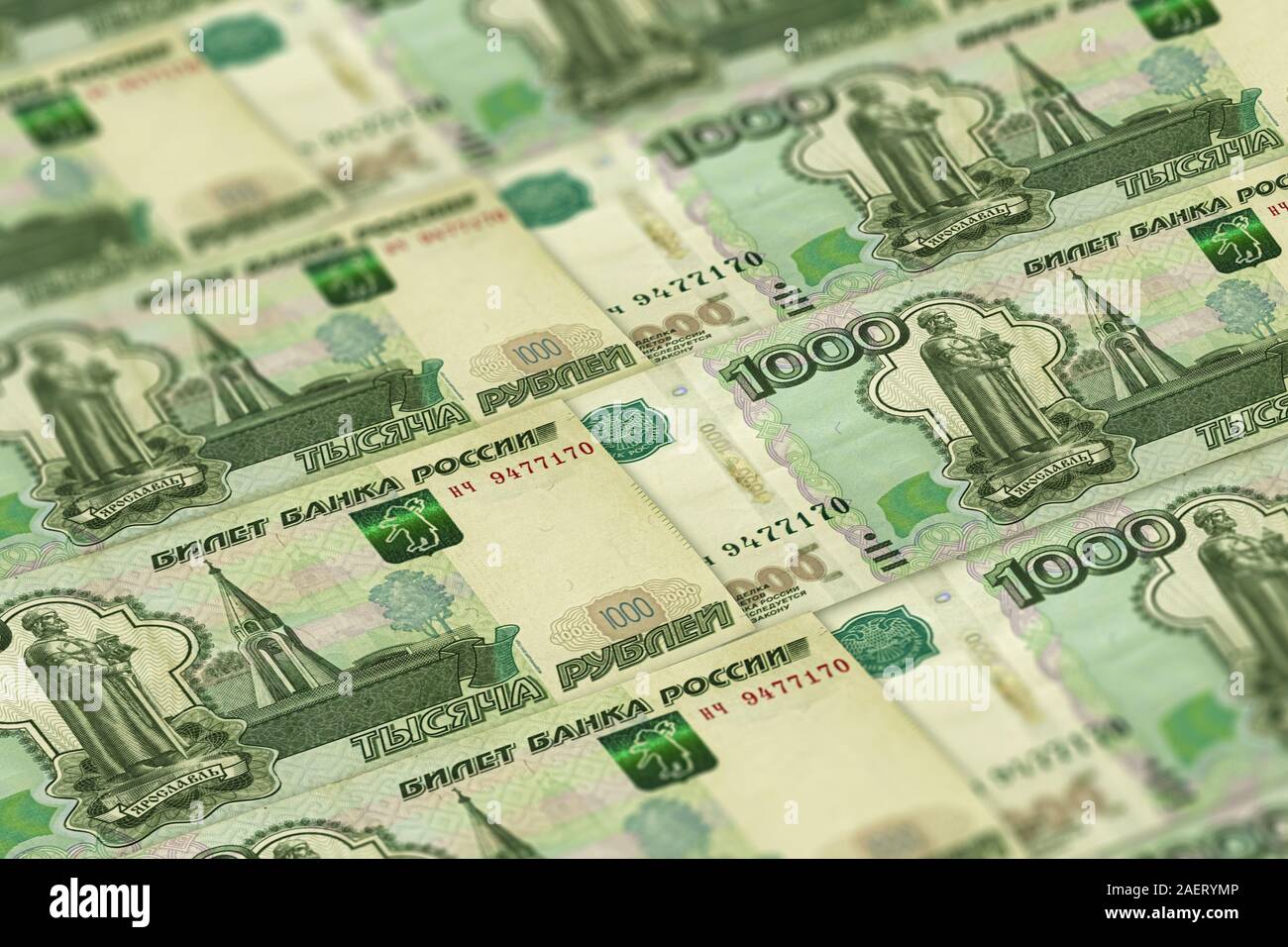 RUB. Russian currency background. RUB pattern. Russian Federation ...