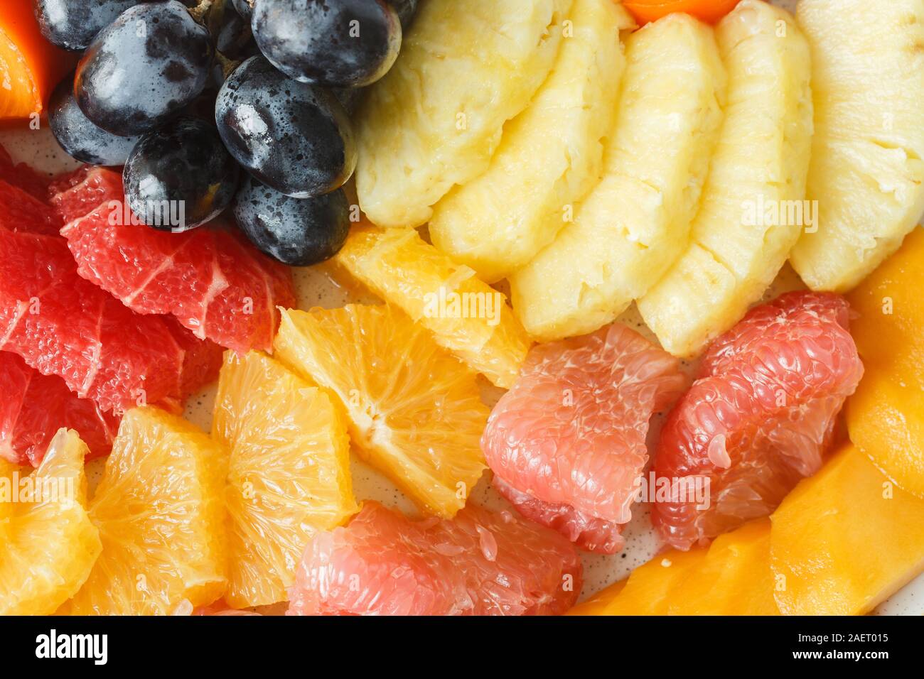 Rainbow fruit platter hi-res stock photography and images - Alamy