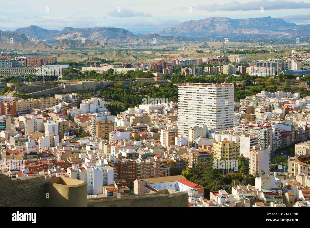 Beautiful cityscape of Alicante, Spain Stock Photo - Alamy