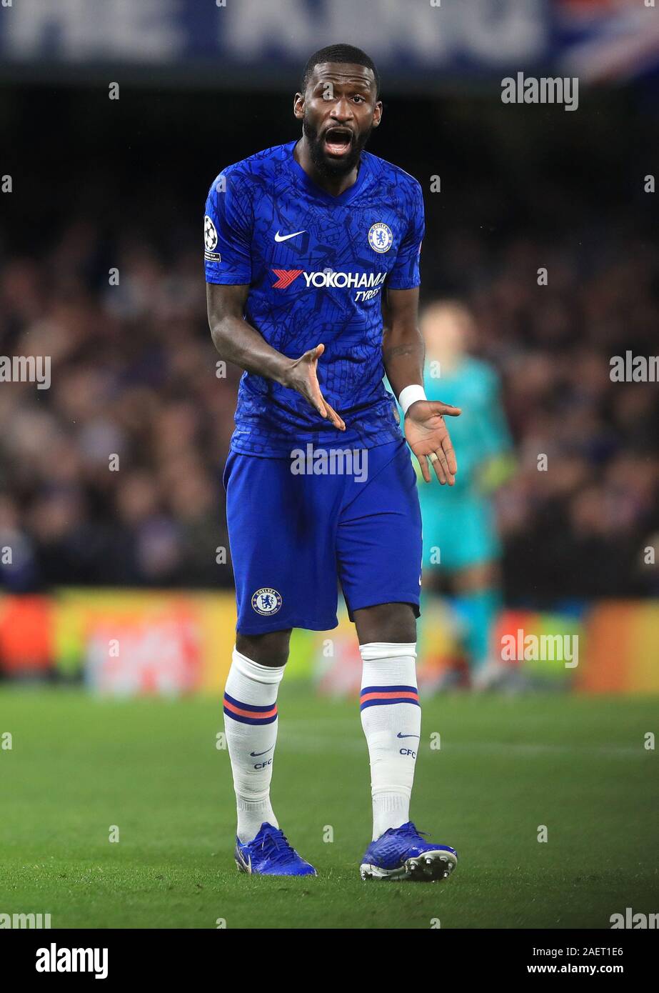 Chelsea's Antonio Rudiger during the UEFA Champions League match at ...