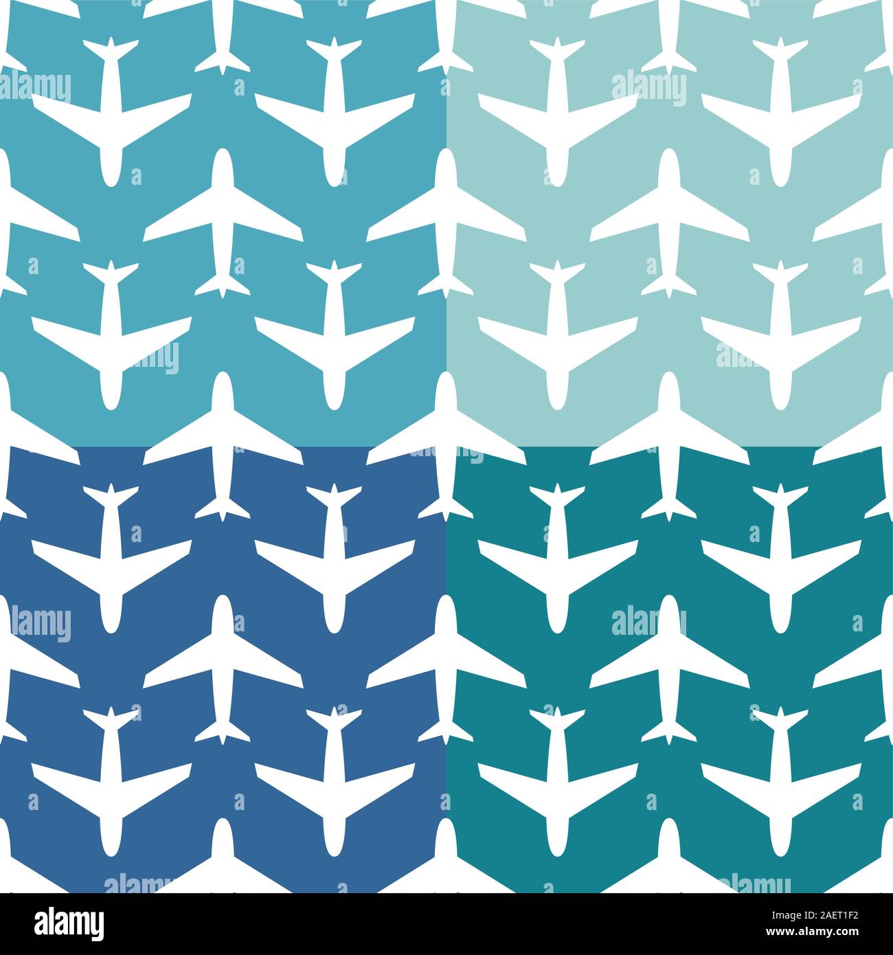 airplane, vector seamless pattern Stock Vector Image & Art - Alamy