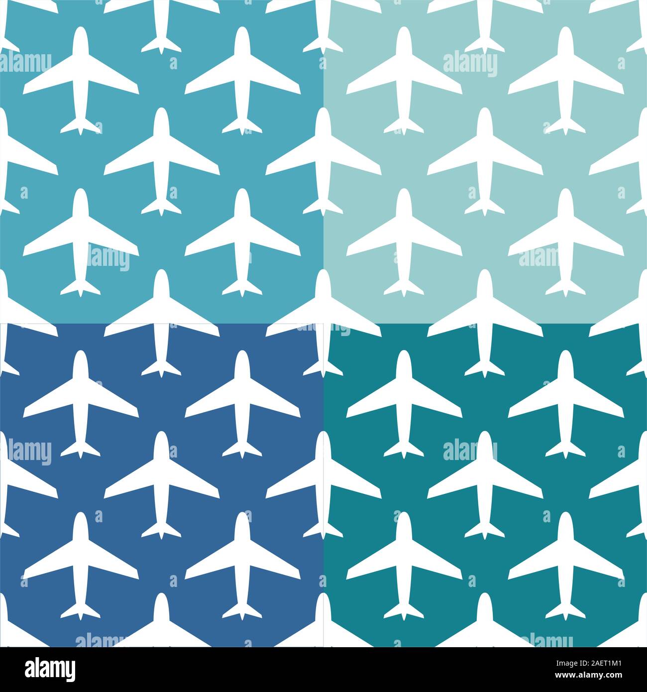 airplane, vector seamless pattern Stock Vector Image & Art - Alamy